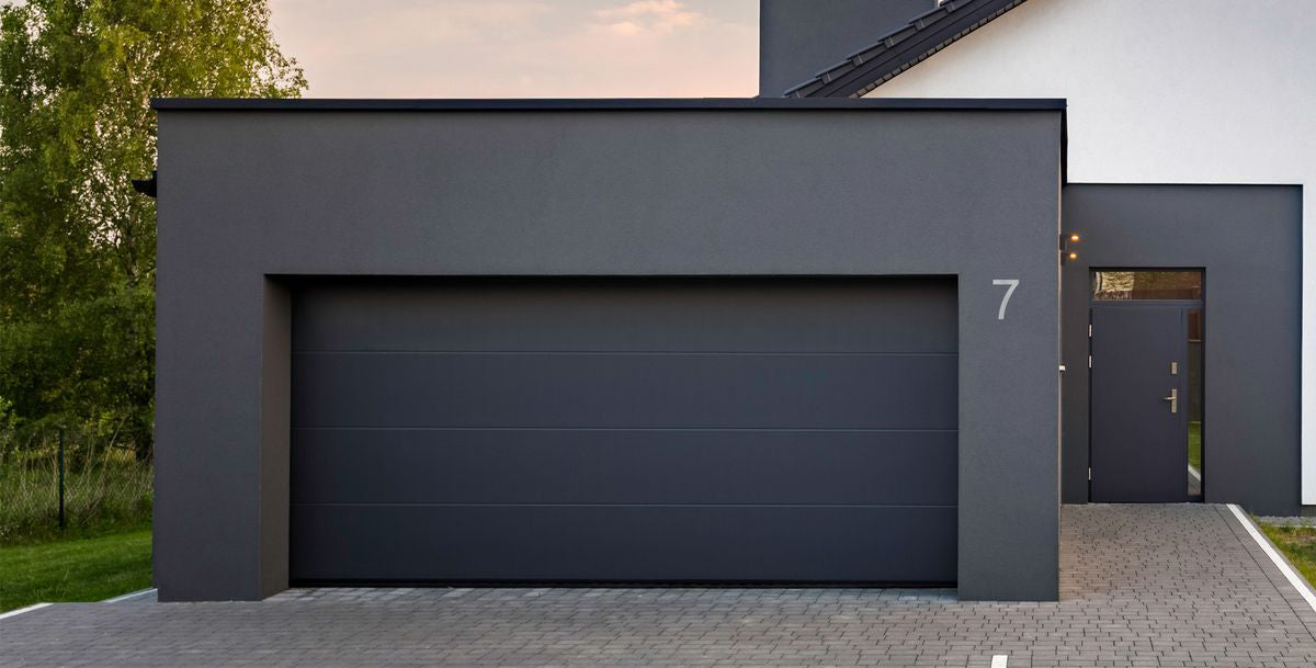 Number 7 Regular House Number in Stainless Steel 200mm High