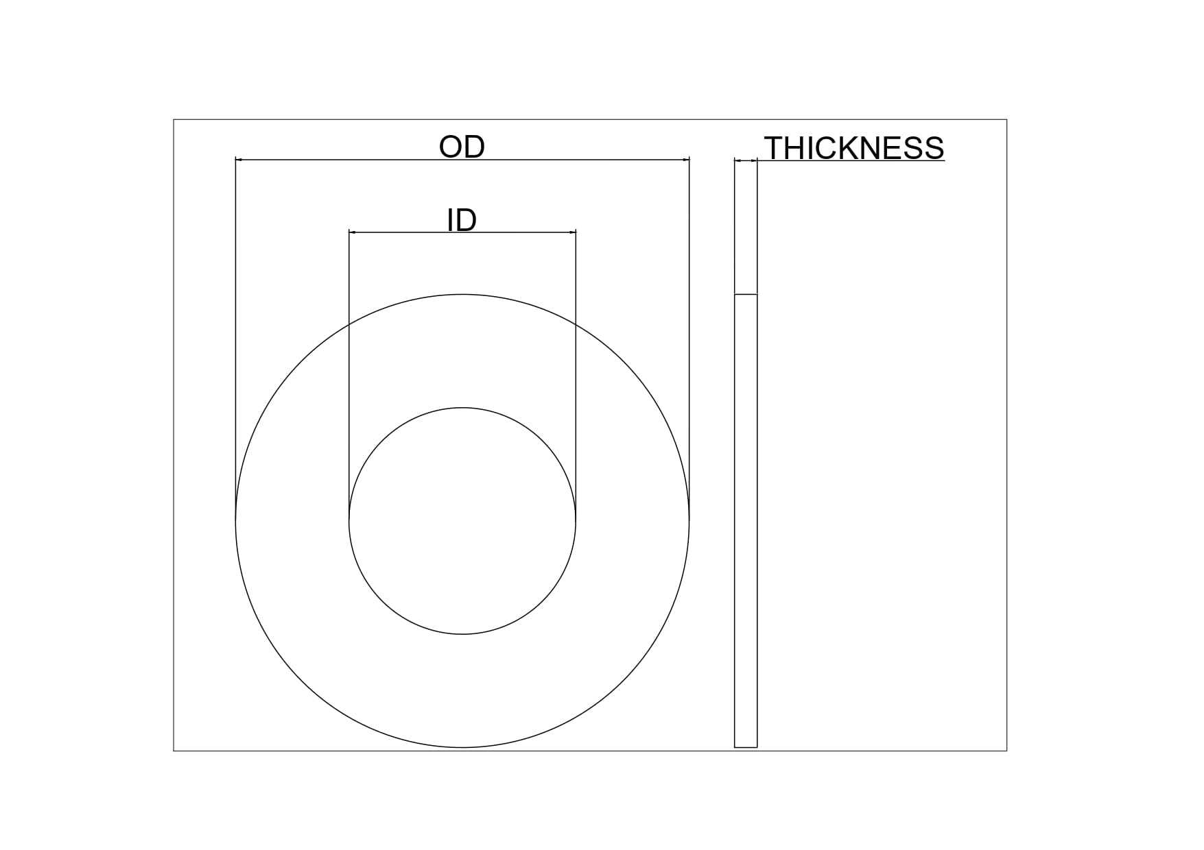 DIN 988 Shim Washers In Various Thicknesses